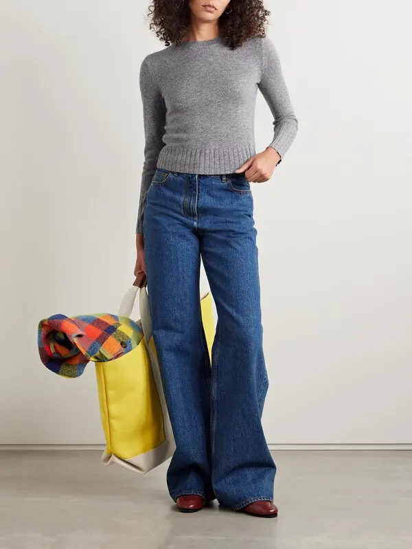 Guest In Residence Shrunken Cashmere Sweater