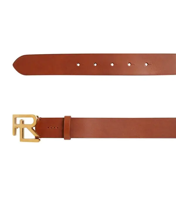 Ralph Lauren Purple Label Leather Rl Belt