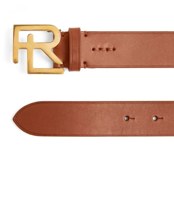Ralph Lauren Purple Label Leather Rl Belt