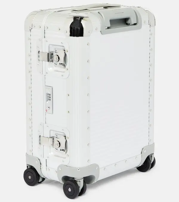 FPM MILANO Spinner 55m Cabin Suitcase In Aluminium
