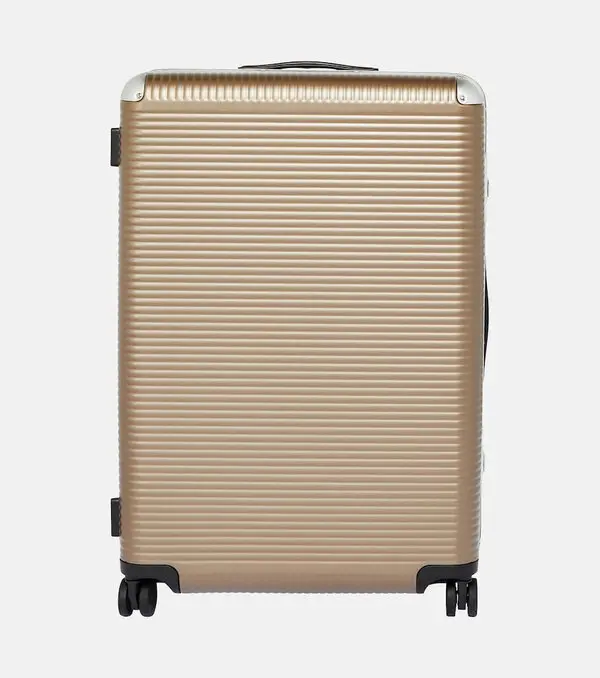 FPM MILANO Bank Light Trunk On Wheels Suitcase - Brown