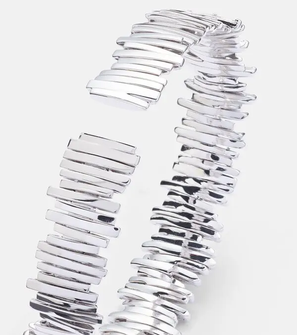 SUZANNE KALAN 18kt White Gold Diamond Bangle