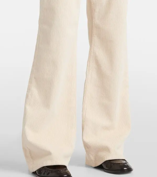 Ag Padua Mid-rise Corduroy Flared Jeans