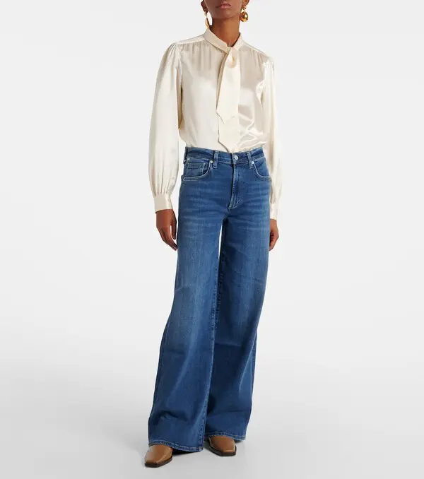 Citizens Of Humanity Loli Mid-rise Wide-leg Jeans