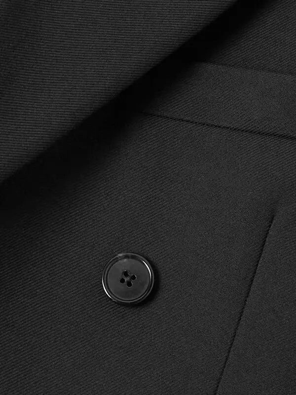 THE ROW Timoty Double-breasted Wool-twill Blazer