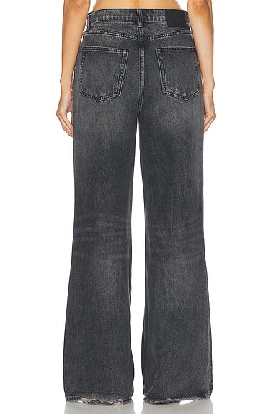 GRLFRND Jade Low Rise Relaxed Flare Jeans