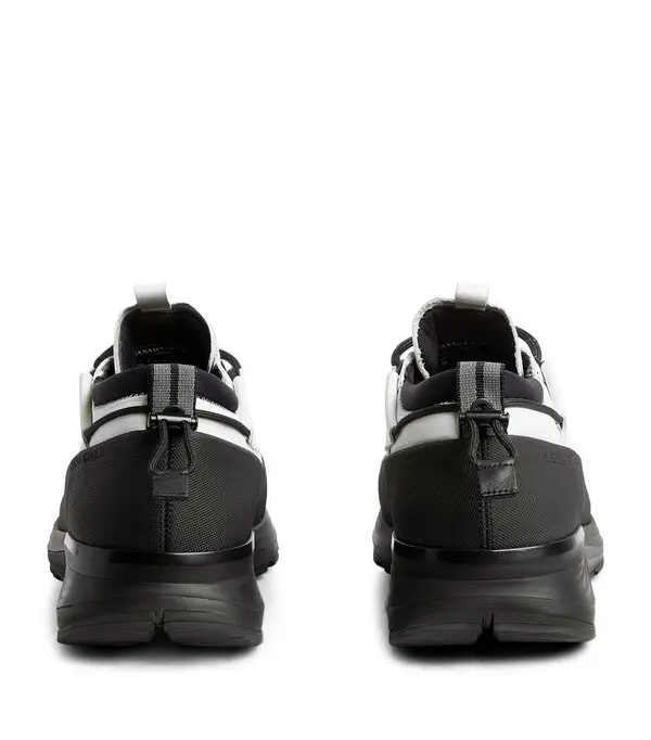 Canada Goose Suede Glacier Trail Lace-up Sneakers - Black
