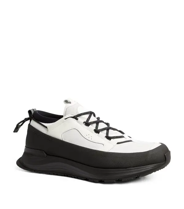 Canada Goose Suede Glacier Trail Lace-up Sneakers - Black