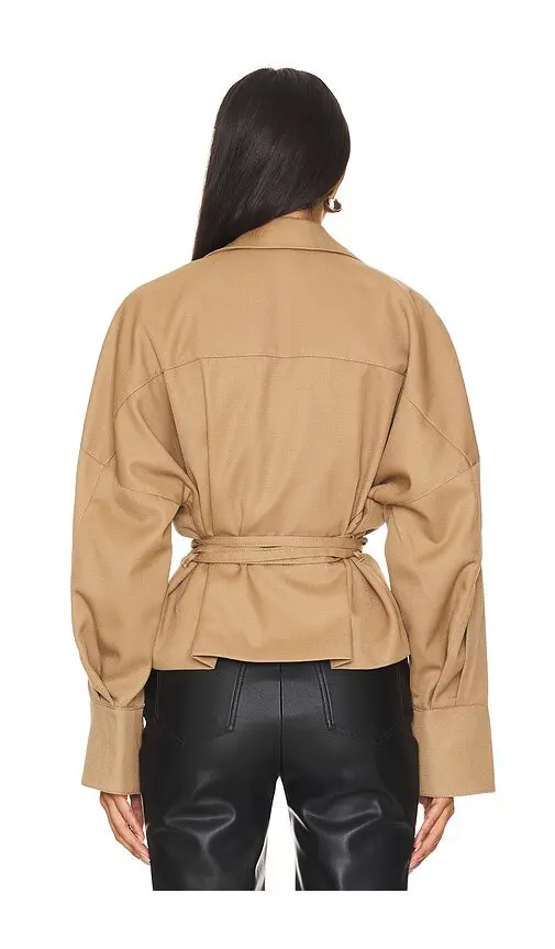 CAMILA COELHO Mari Jacket - Taupe