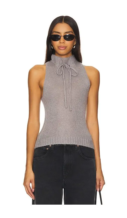 ALL THE WAYS Suki Knit Top - Grey