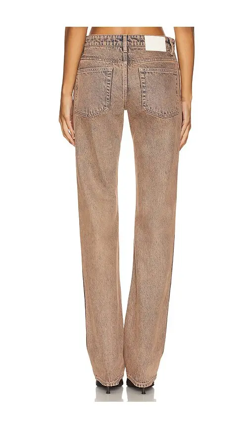 GRLFRND Isabel Low Rise Straight Jeans