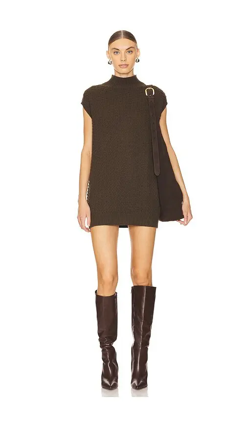 STITCHES & STRIPES Liana Knit Dress - Olive