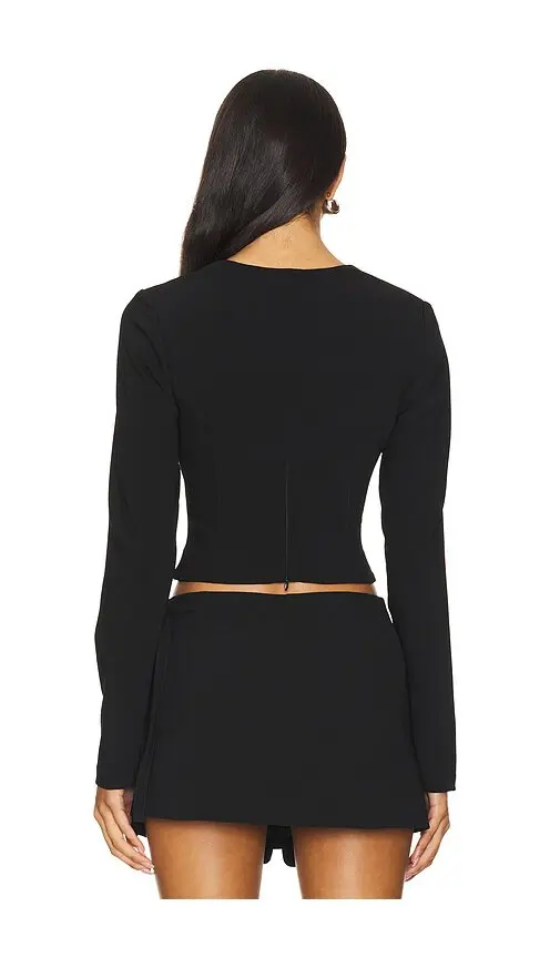 CAMILA COELHO Millie Long Sleeve Top