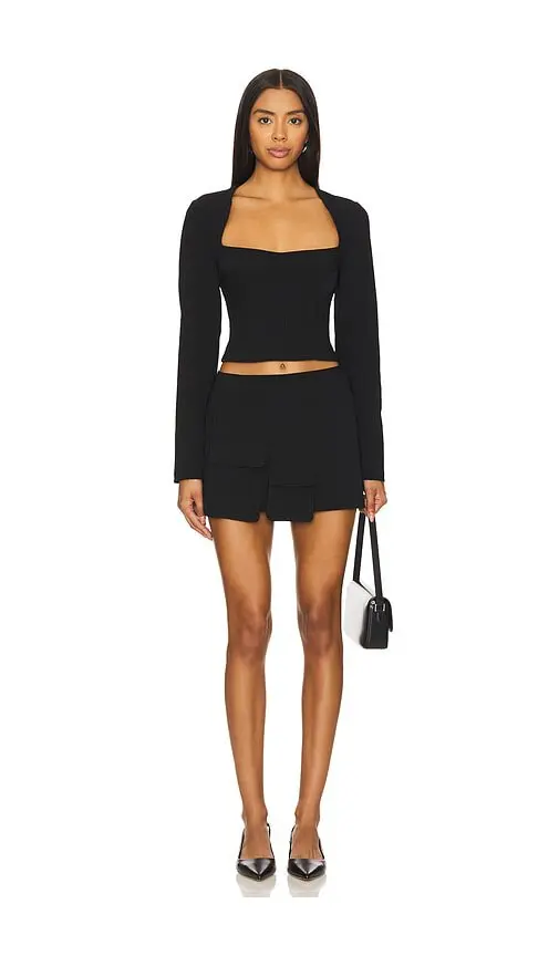 CAMILA COELHO Millie Long Sleeve Top