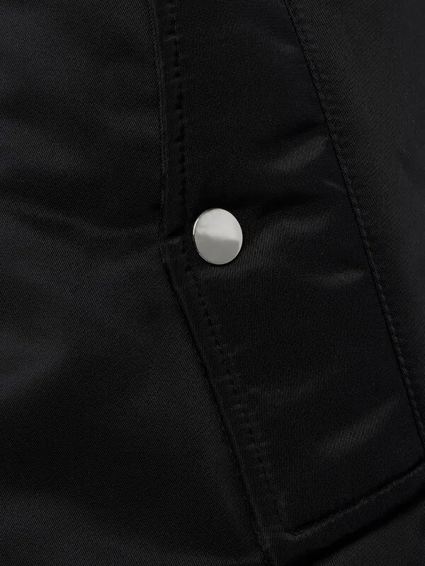 THE FRANKIE SHOP Astra Shell Bomber Jacket