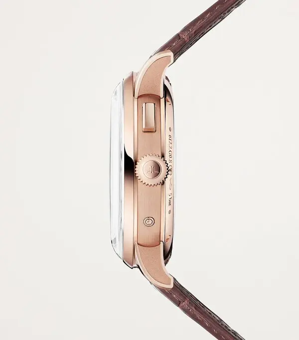 JAEGER-LECOULTRE Duometre Chronograph Moon Watch In Pink Gold