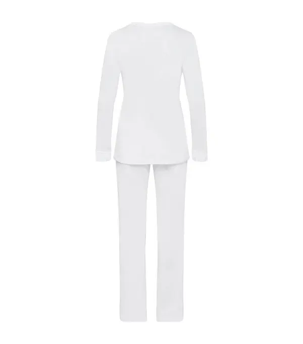 Hanro Cotton Moments Pyjama Set - White
