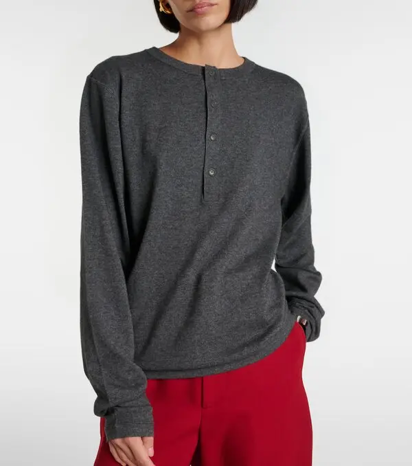 Extreme Cashmere N°370 Herman Cotton And Cashmere Sweater