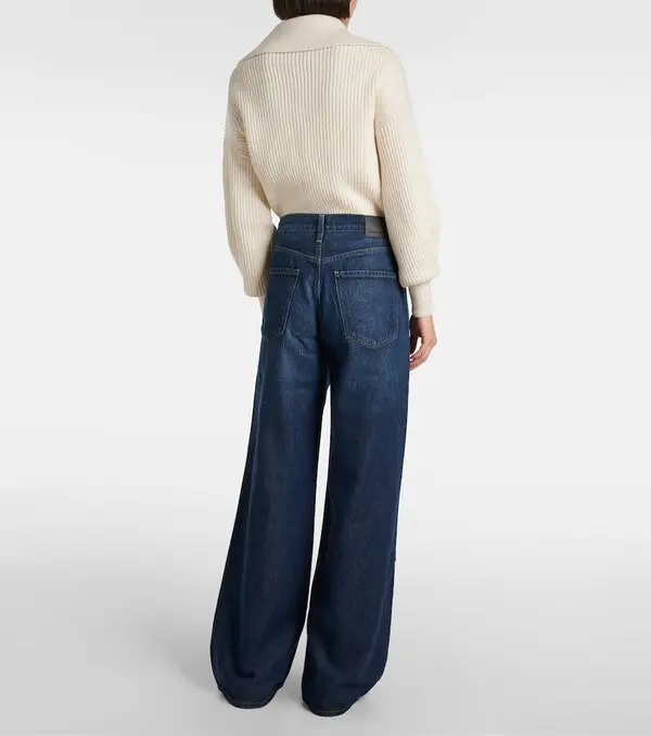 Citizens Of Humanity Paloma High-rise Wide-leg Jeans - Blue
