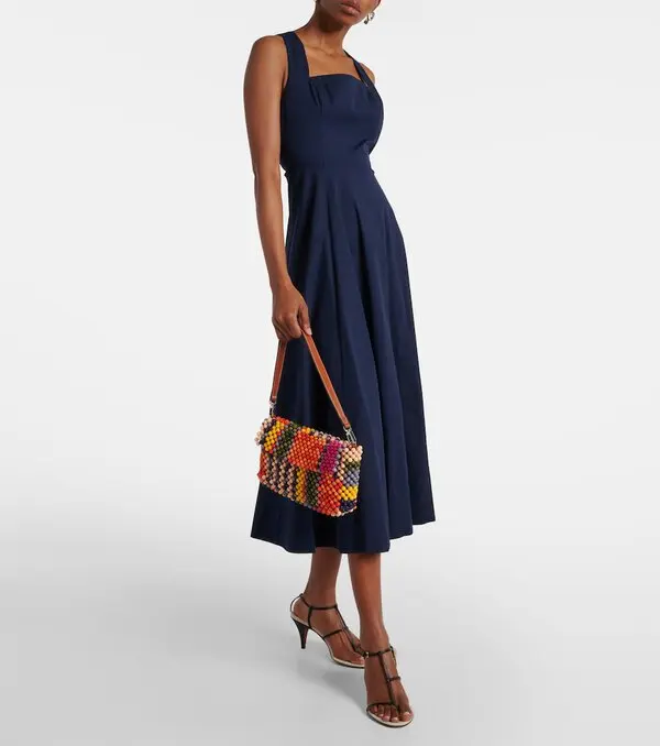 Staud Timmy Beaded Shoulder Bag