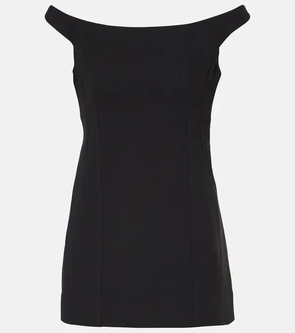 TOTEME Off-shoulder Top - Black