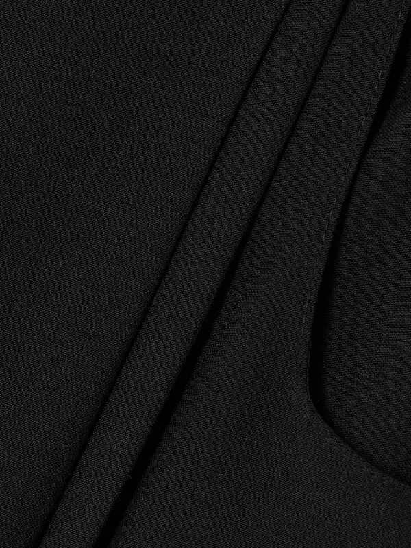 LIBEROWE Annie Pleated Wool Wide-leg Trousers
