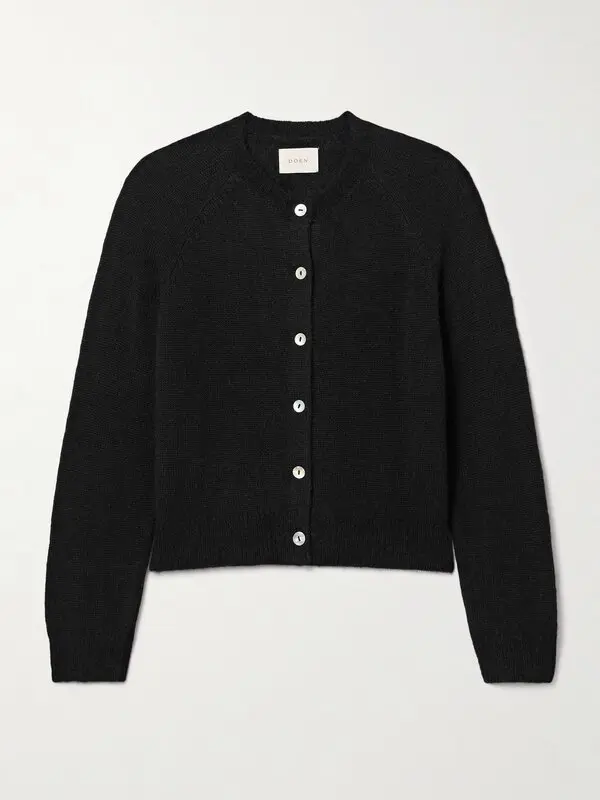 DÔEN Petra Knitted Cardigan - Black