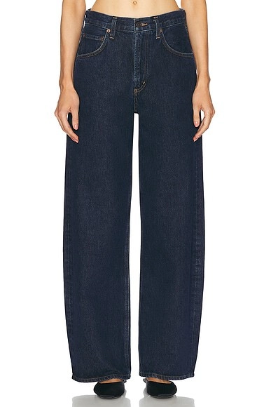 AGOLDE Low Curve Wide Leg Jeans - Pendulum