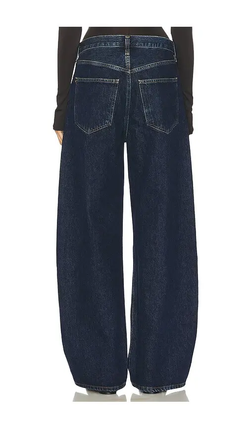 AGOLDE Low Curve Wide Leg Jeans - Blue