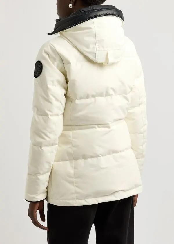 Canada Goose Chelsea Quilted Arctic-tech Parka Coat - Cream
