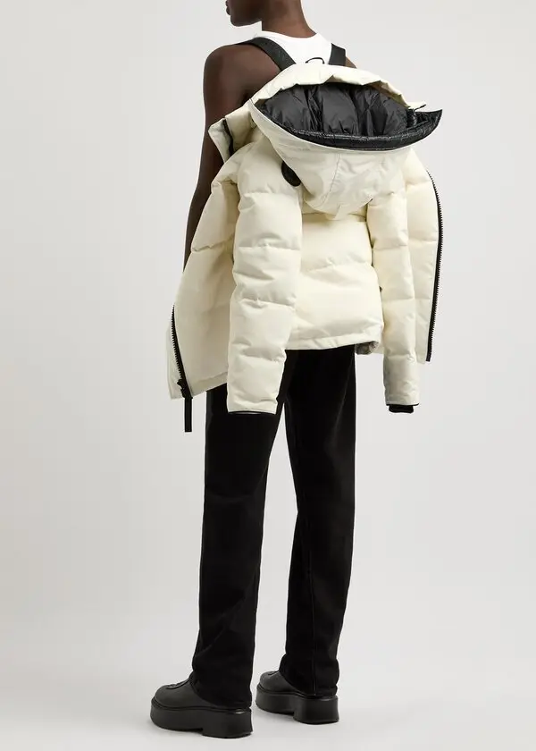 Canada Goose Chelsea Quilted Arctic-tech Parka Coat - Cream