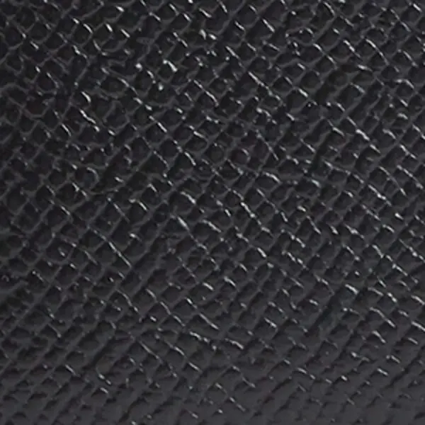 AMI Paris Grained Leather Paris Card Holder