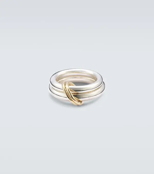 SPINELLI KILCOLLIN Virgo Sterling And 18kt Gold Ring - Silver