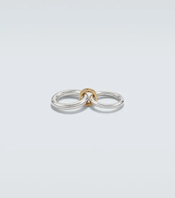 SPINELLI KILCOLLIN Virgo Sterling And 18kt Gold Ring