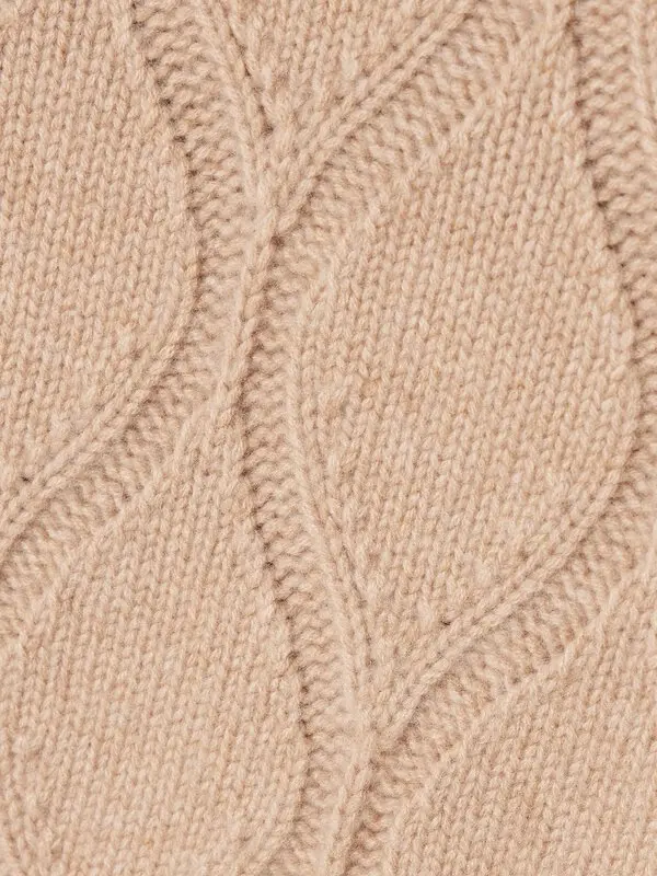 Guest In Residence Cashmere Sweater With Wavy Motif