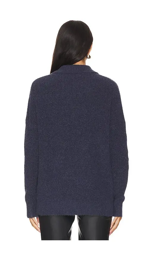 Central Park West Millie Oversized Sweater Polo