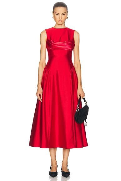 Rachel Gilbert Sawyer Dress - Red
