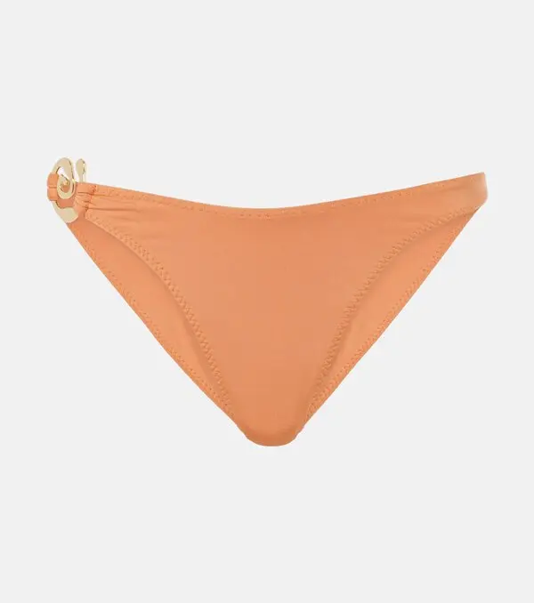 SAME Spiral Low-rise Bikini Bottoms - Orange