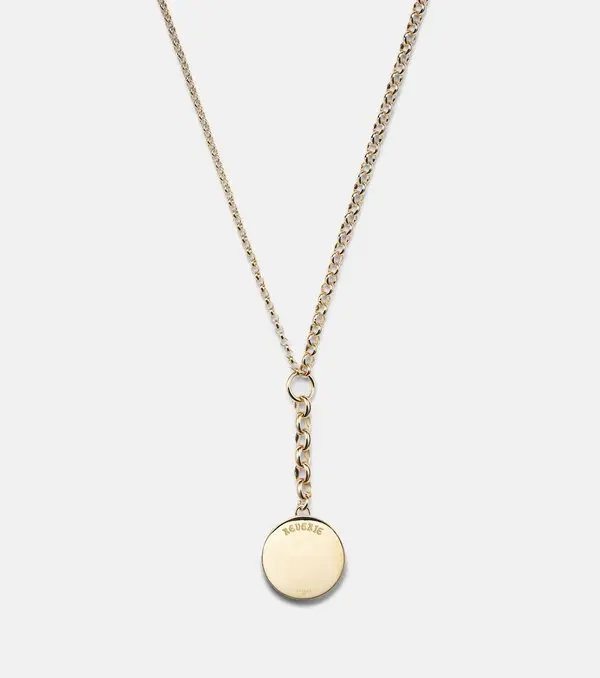 FOUNDRAE Reverie Medium 18kt Pendant Necklace With Diamonds