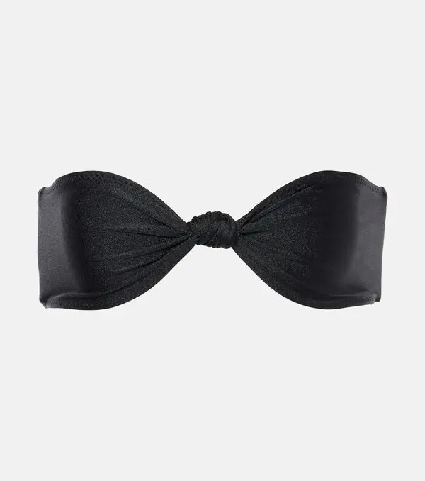SAME Bandeau Bikini Top - Black