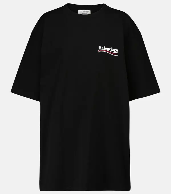 Balenciaga Logo T-shirt - Black