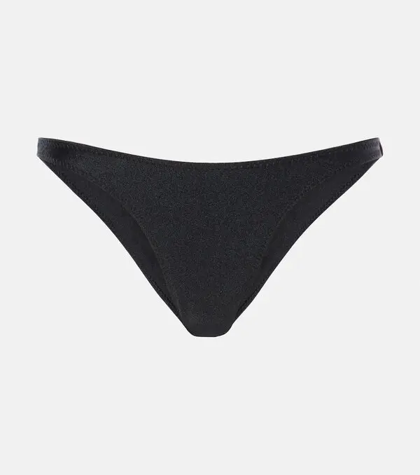 SAME 90s High-rise Bikini Bottoms - Black