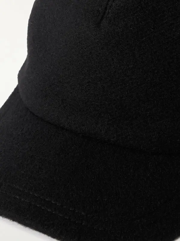 Gabriela Hearst Cashmere Baseball Cap - Black