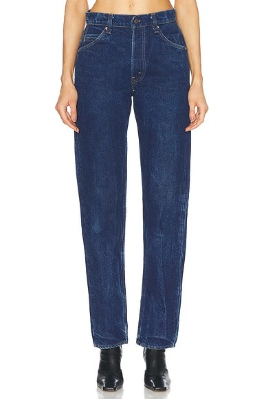 ALIGRACE Vintage Classic Relaxed Straight Jeans