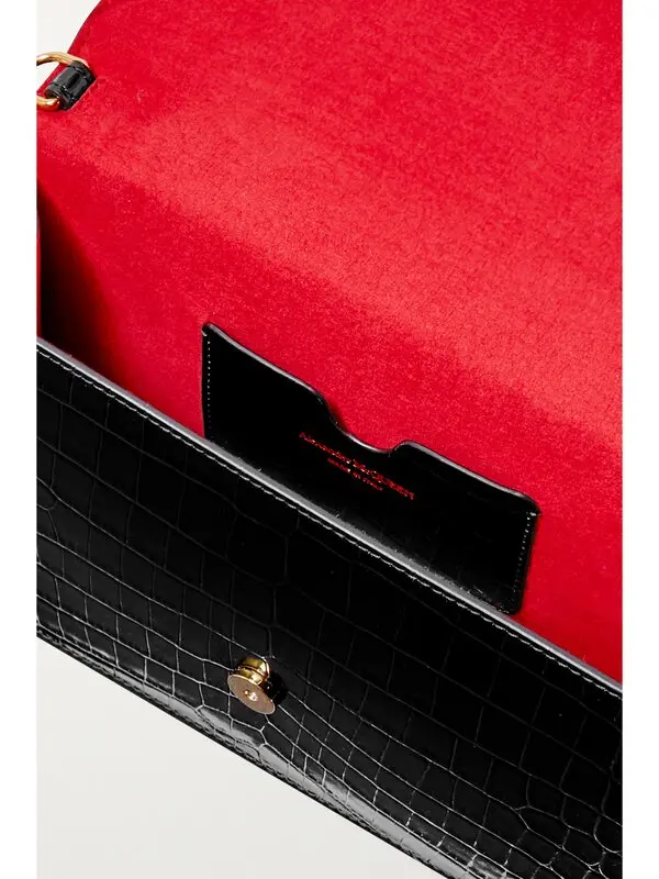 Alexander McQueen Skull Shoulder Bag - Black