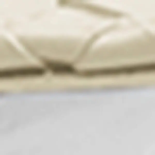 RIVIERE Woven Foldaway Stool - Ivory