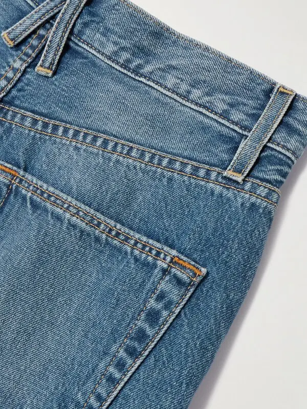 SLVRLAKE Eva High-rise Wide-leg Organic Jeans