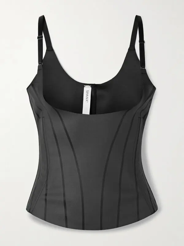 Spanx Spanxsupersculpt™ Totalcontour Open-bust Camisole - Black