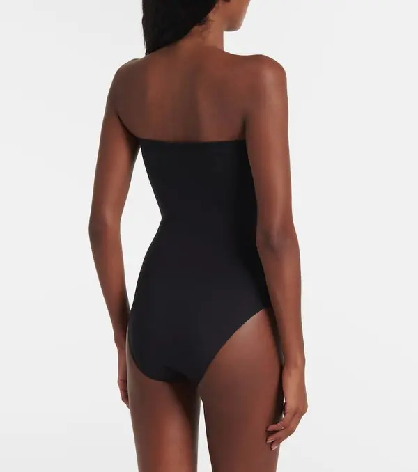 ERES Cassiopee Bandeau One-piece Swimsuit - Black