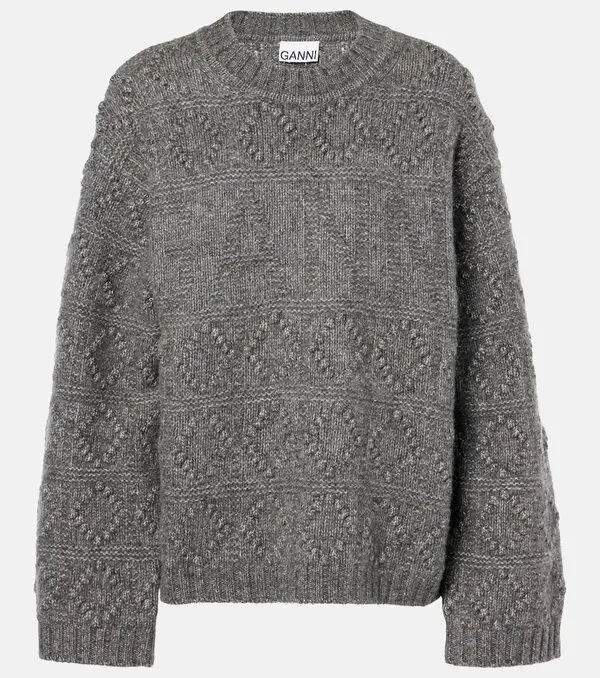GANNI Wool And Cotton Sweater